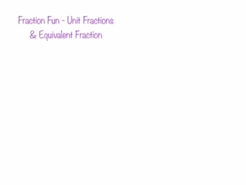 Unit Fractions & Equivalent Fractions by TurtleMath | TPT