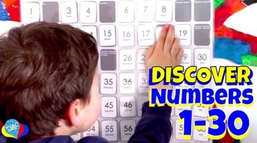 Discover Numbers 1 to 30 with a 100s Chart Video Mini-Lesson | TpT