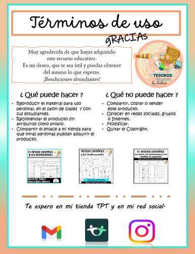 EL MÉTODO CIENTÍFICO - HOJAS DE TAREA│SCIENTIFIC METHOD WORKSHEETS IN ...