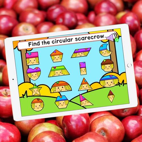 Find the circle with audio | Autumn shapes BOOM CARDS by LOL - Life of ...