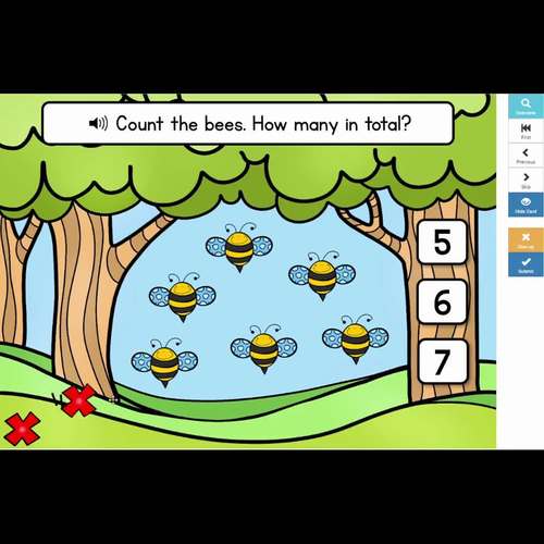 Differentiated First Grade Math Boom Cards - Counting to 20, 50 and 120