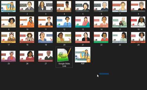 Women's History Month Notable Women Posters - Google Slides -Classroom ...