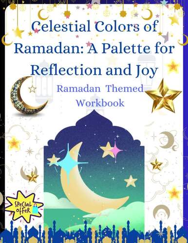 Ramadan Workbook, Ramadan Coloring Bookmarks, Coloring worksheets, Art