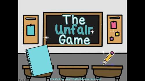 The Unfair Game Editable Template for Classroom and Commercial Use