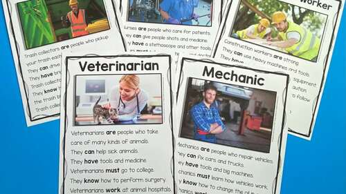 Community Helper Reports First Grade and Kindergarten - Reading and Writing