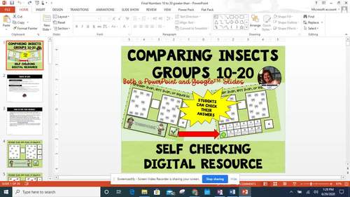 Comparing Groups of Insects 10 to 20 by Gina Hickerson | TPT