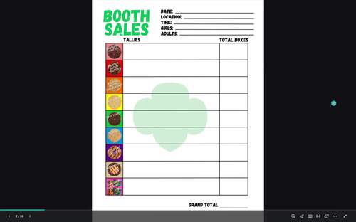 *2026 Update* The Ultimate Girl Scout Cookie Booth Bundle by Kary