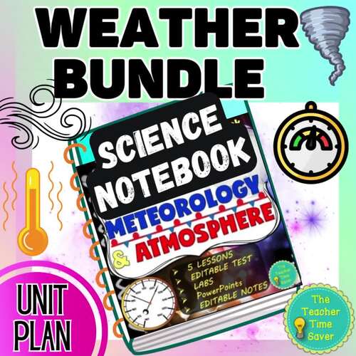 Fronts and Air Masses Notes Slides Activity Lesson - Weather Science Unit