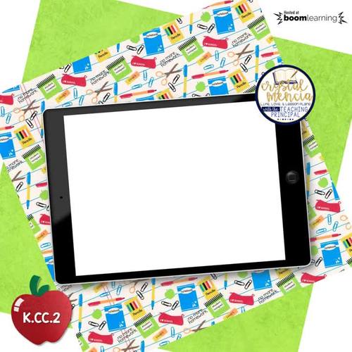 Counting On With Sums 1-20 Pencil Boom Cards™ | Digital Task Cards