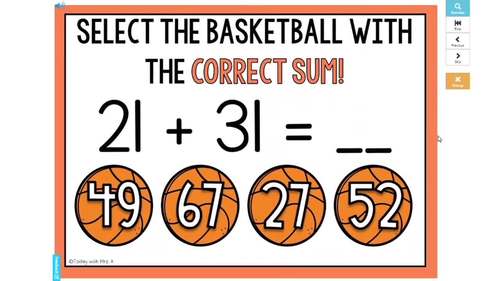 Boom Cards™ Distance Learning Math by Nicole Abercrombie - Today with Mrs A