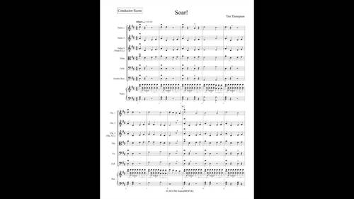 Soar! - Beginning Orchestra Piece by Four10 Music | TpT