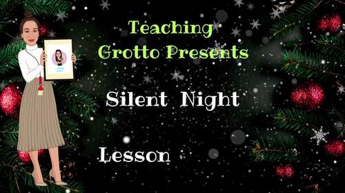 Silent Night Lesson Plan. Worksheet and Skit About The Song . Christmas ...
