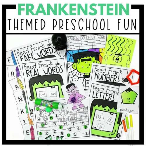 Preschool Halloween Activities | Frankenstein Fun | Pre-k & Kindergarten