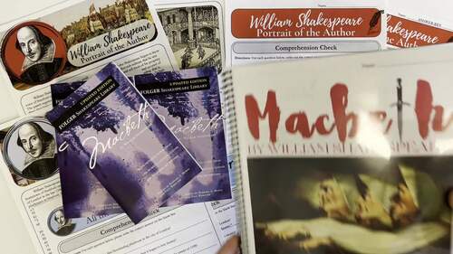 MACBETH Complete Unit Plan | Worksheets, Discussion, & Writing | Honors ...