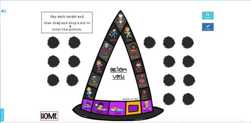 HALLOWEEN, WITCH HAT DIGITAL BOOM CARDS, LANGUAGE (SPEECH THERAPY) by ...