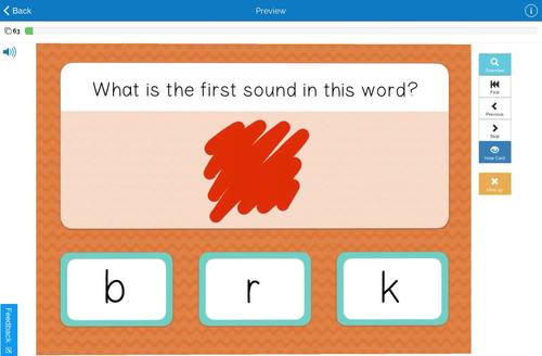 BOOM CARDS™: Identify the first sounds in CVC words by The Resource Elf