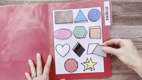 File Folder Math Assessments - Preschool, Kindergarten, Special Education