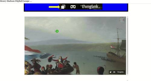 Henry Hudson DIGITAL ESCAPE ROOM for Google Drive® by Think Tank