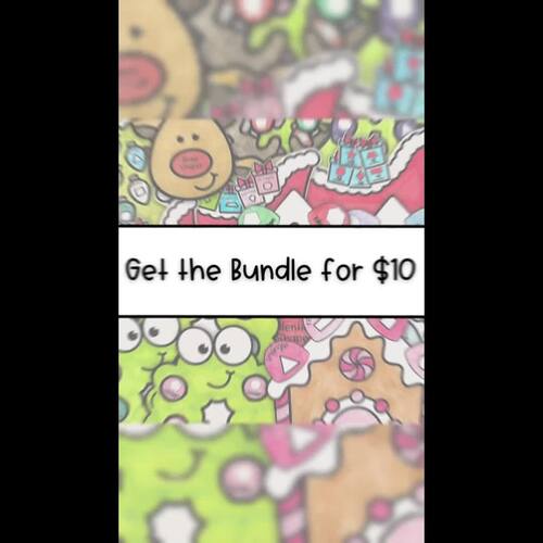 Christmas Shapes Math Craft Bundle | Draw & Identify Two-Dimensional ...