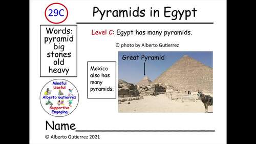 Nonfiction: Pyramids in Egypt #29C by ALBERTO GUTIERREZ | TPT