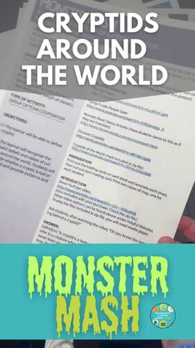 Monster Mash:A Study of Mystical Monsters of The World (Geography ...