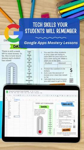 Google Sheets Projects | Spreadsheet Activities Data Literacy Digital ...