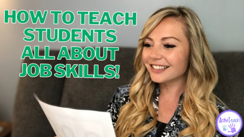 Special Education Job Skills Activity Ideas! Vocational Skills ...