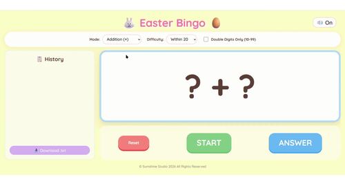 Interactive Digital Bingo: Addition & Subtraction | No-Prep Math Game ...