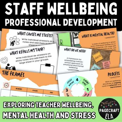 Staff Wellbeing and Teacher Mental Health Professional Development Training