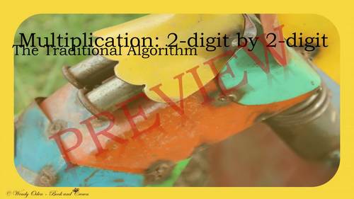 2-Digit by 2-Digit Multiplication Algorithm WITH Regrouping Bundle: All ...