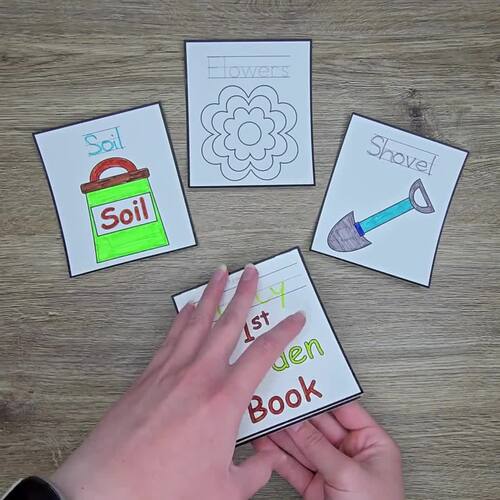 My First Garden Book by HH Fun and Learning | TPT