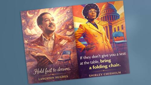 Black History Month Posters | Inspirational African American Leaders ...