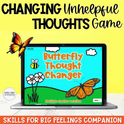 Change Unhelpful Thoughts to Helpful Positive Thoughts Digital and ...