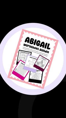 Isaiah Worksheet Bundle - Prophet Isaiah Bible Character - Coloring ...