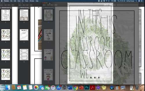 Social Distancing Bundle | Farmhouse Theme by My Junior Burgers | TPT