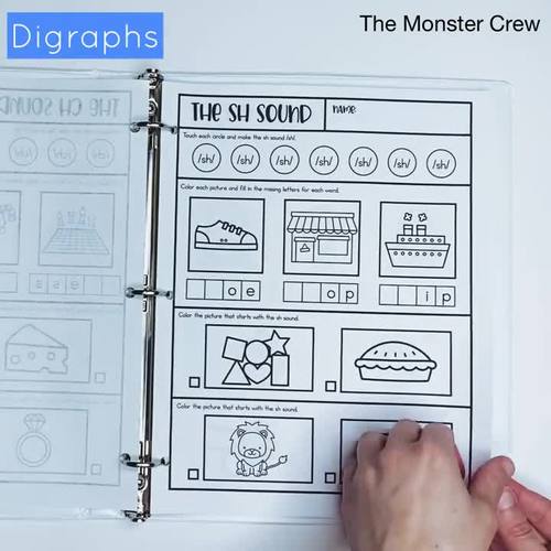 Digraphs, Trigraphs, and Vowel Teams | Phonics Worksheets | TPT