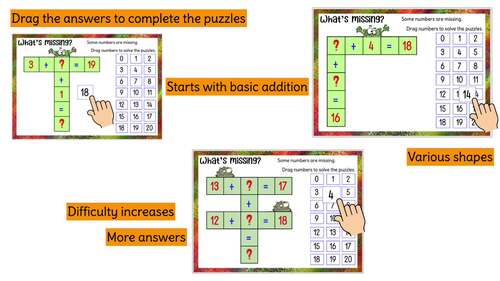 Addition and Subtraction Facts Teen Numbers to 20 by Aussie Waves