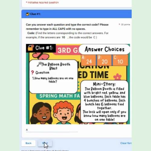 3rd Grade Multiplication & Elapsed Time Escape Room – Spring Math Fair ...