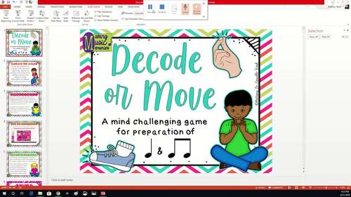 Decode or Move - CS Unit 1 CS Decode Familiar - Interactive Game