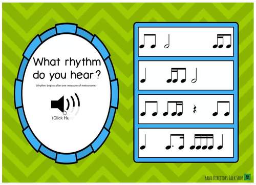 Rhythm Ear Training Level 3B- Digital and Interactive Music Theory Games