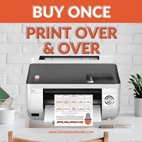 Basketball Would You Rather Team Building Ice Breaker PDF Printable Game