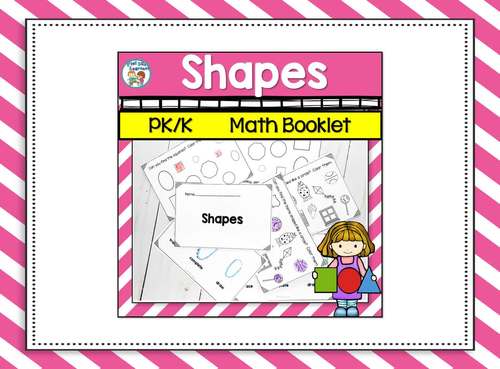 Kindergarten Shapes Daily Math Journal | Shape Activities for PreK and K