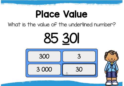 Boom Cards - Place Value (5 Digits) by Miss Rainbow Education | TPT