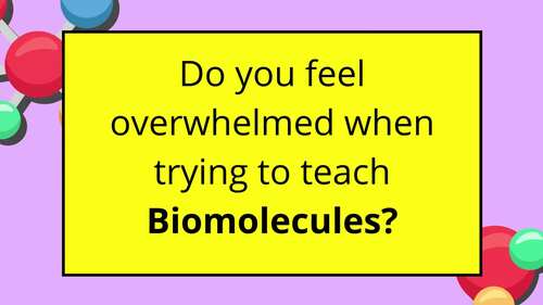 Biomolecules & Macromolecules Building Interactive Composition Notebook ...