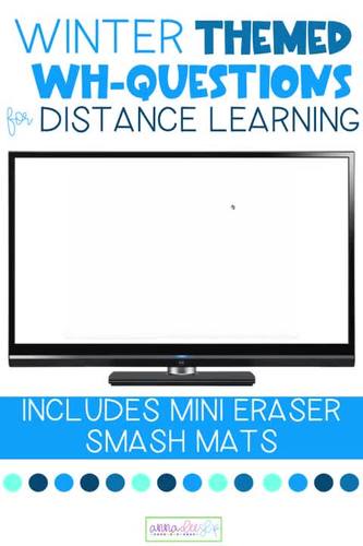 Winter WH Questions BOOM Cards for Speech and Language Therapy by Anna ...