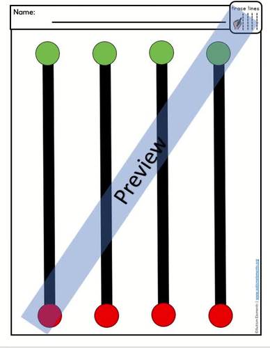 Tracing Lines & Basic Shapes- Fine Motor Skills- Autism & Special Education