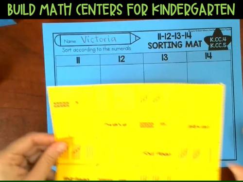 BUILD Math Centers for Kindergarten - DECEMBER | TPT