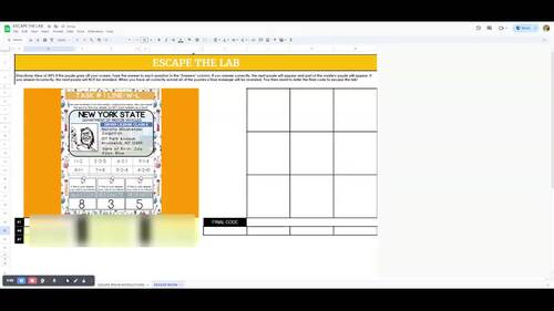 Escape the Lab - Print & Digital Science themed Escape Room, 9 Puzzles ...