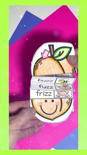 -ZZ Floss Rule Phonics Craft Final Double Consonants FLSZ Digraph ...
