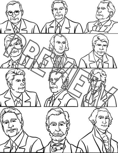 **Over 100 President's Day Activities/Versions! 21 Presidents Included!**